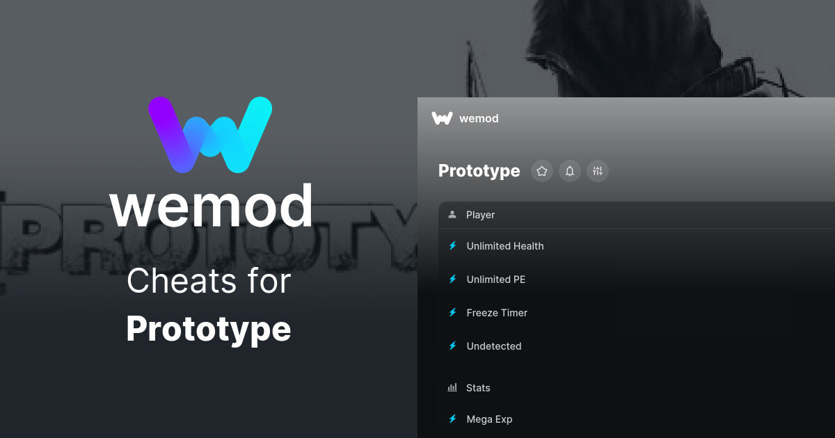 Prototype Cheats & Trainers for PC | WeMod
