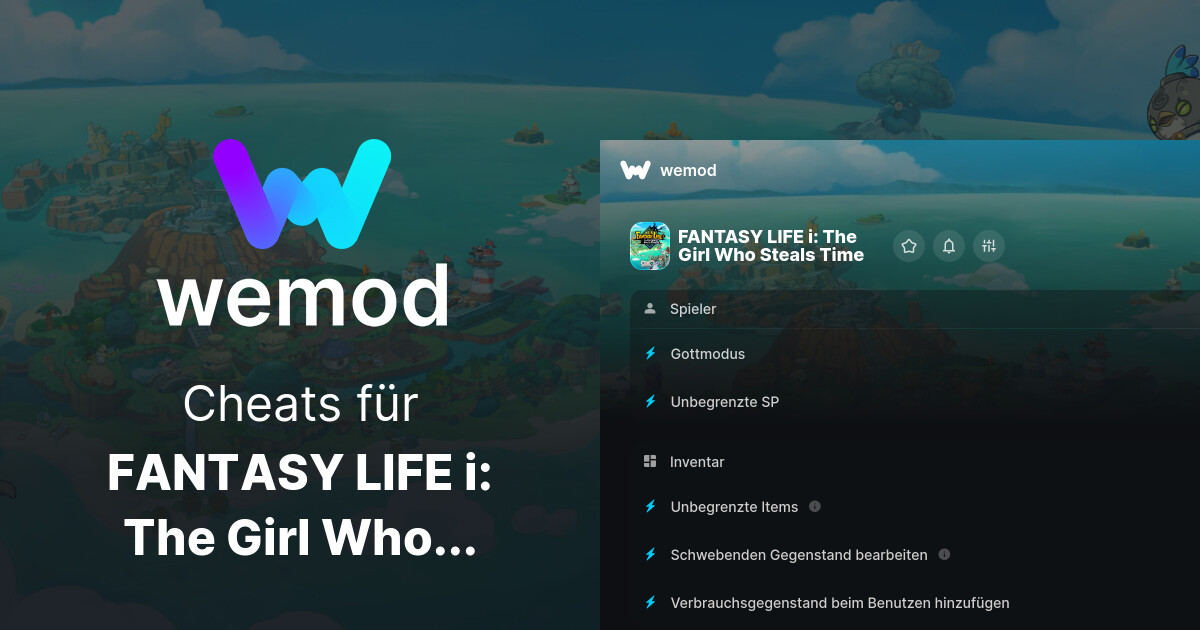 FANTASY LIFE i: The Girl Who Steals Time Errungenschaften für Steam - WeMod