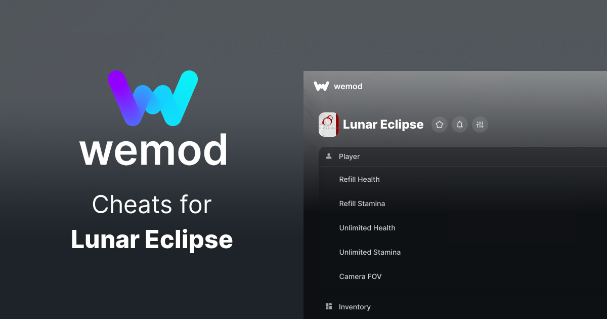 Lunar Eclipse Cheats & Trainers for PC | WeMod