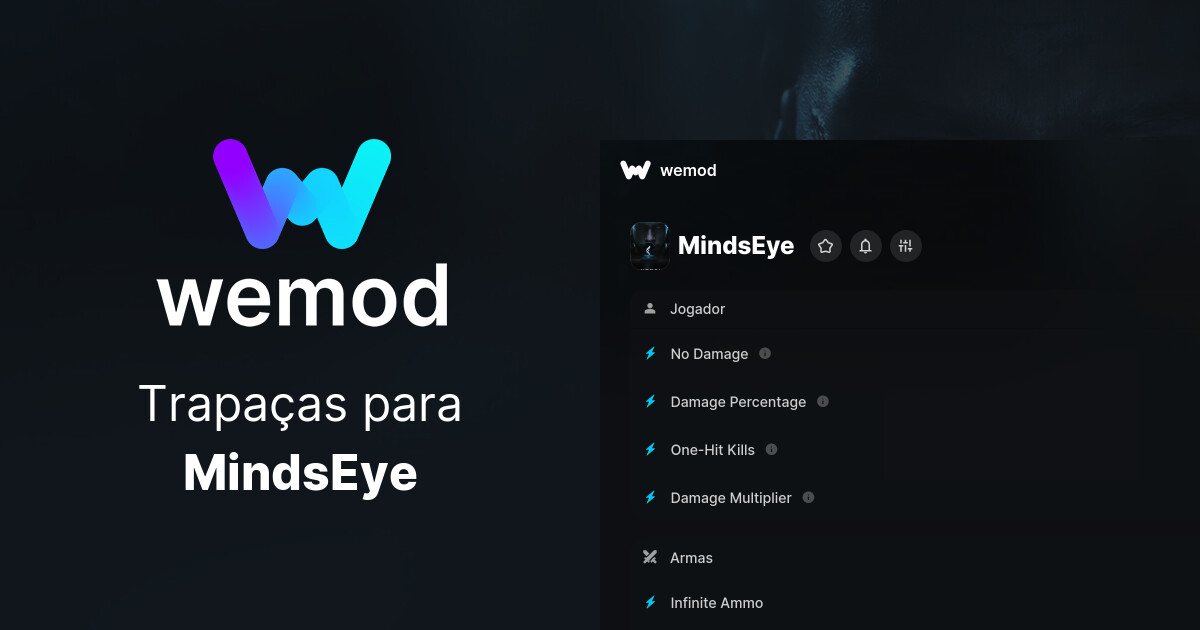 Trapaças e treinadores do MindsEye para PC | WeMod