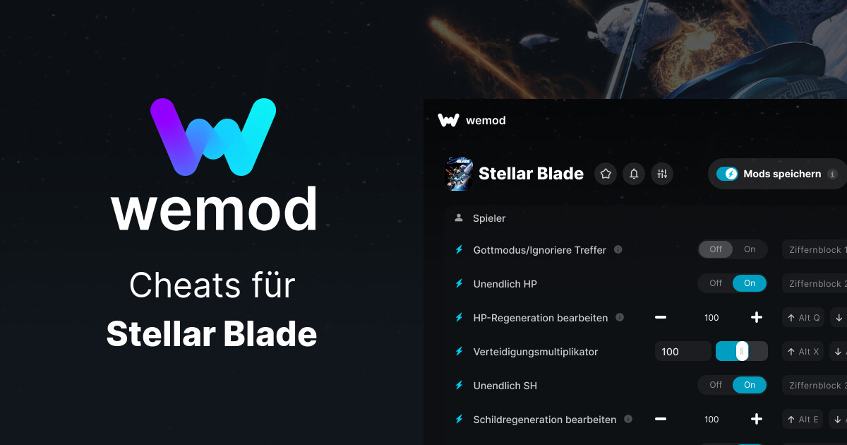 Stellar Blade Cheats, Trainer und Karten für PC | WeMod