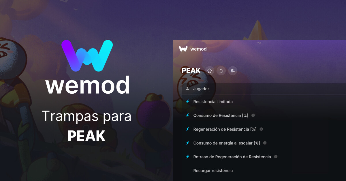 Logros de PEAK para Steam | WeMod