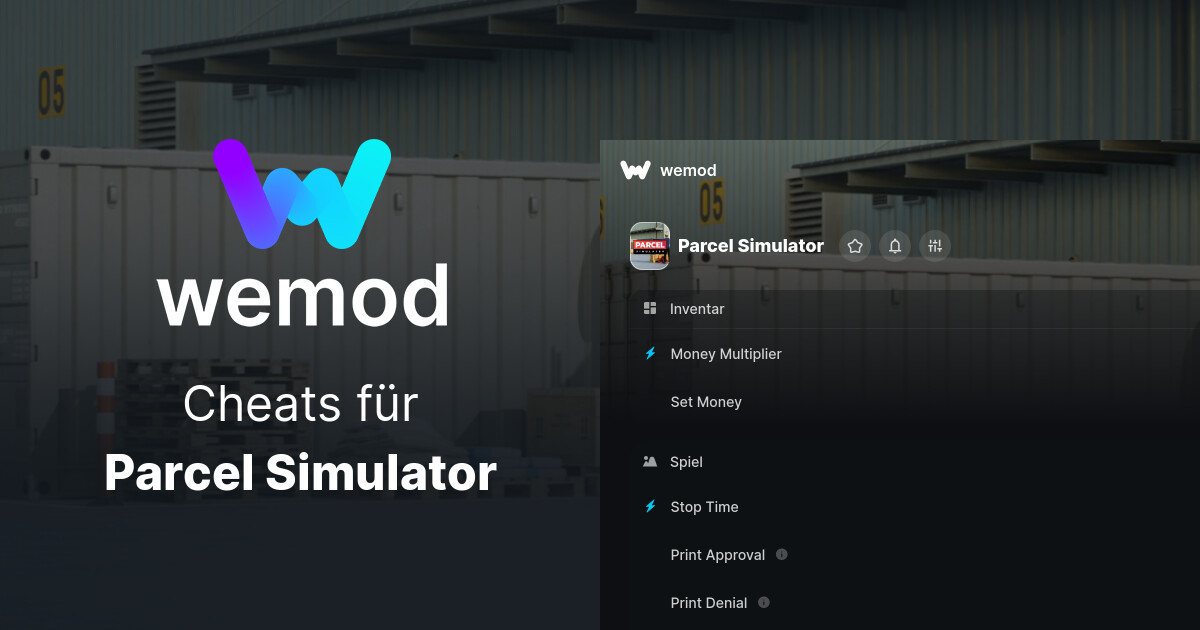 Parcel Simulator Cheats und Trainer für PC - WeMod