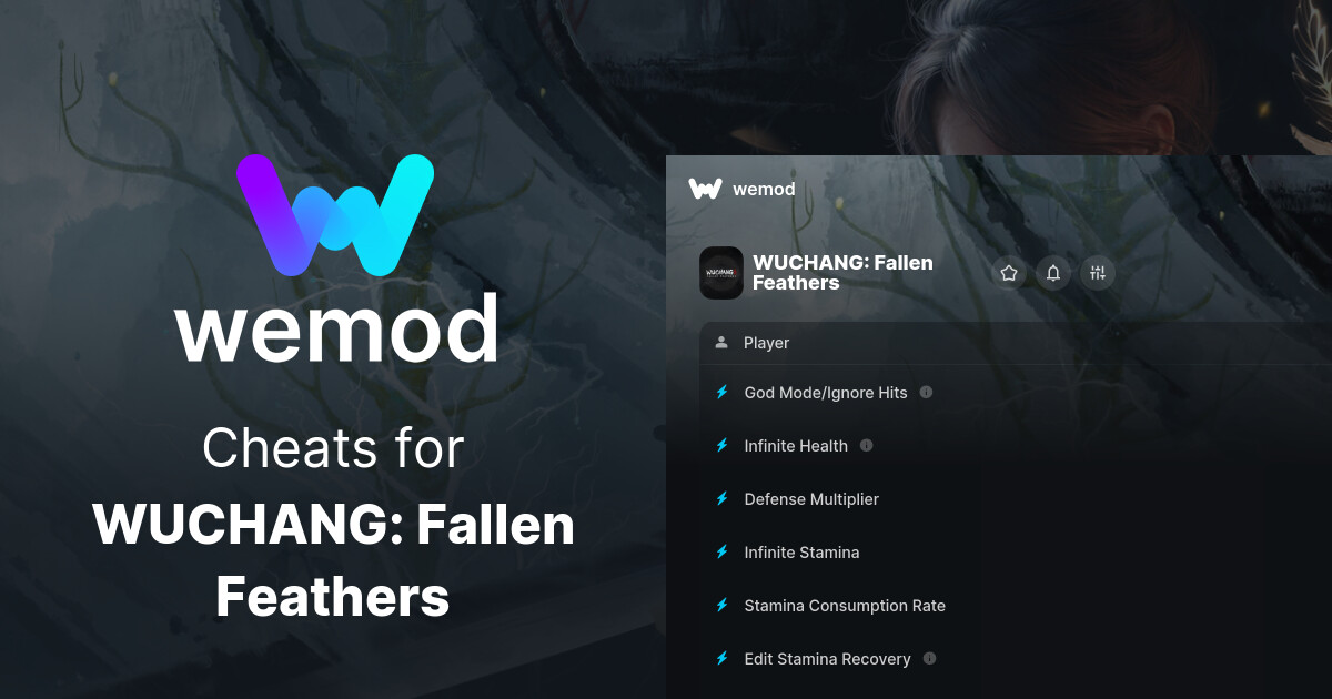 WUCHANG: Fallen Feathers Cheats & Trainers for PC | WeMod