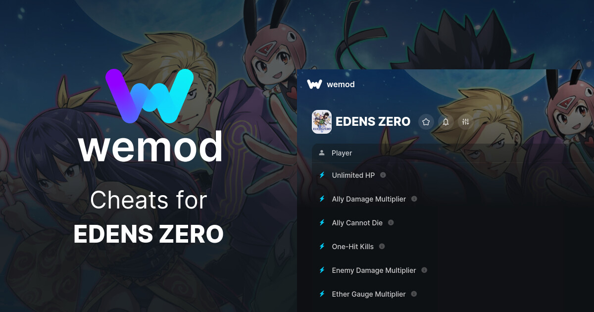 EDENS ZERO Cheats & Trainers for PC | WeMod