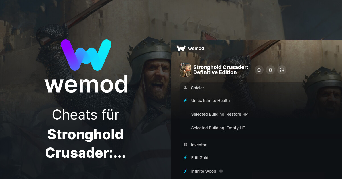 Stronghold Crusader: Definitive Edition Cheats und Trainer für PC - WeMod