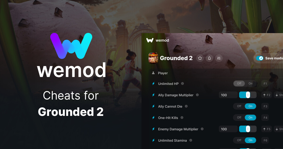 Grounded 2 Cheats, Trainers and Maps for PC | WeMod