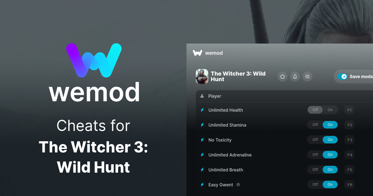 The Witcher 3: Wild Hunt Cheats, Trainers and Maps for PC | WeMod