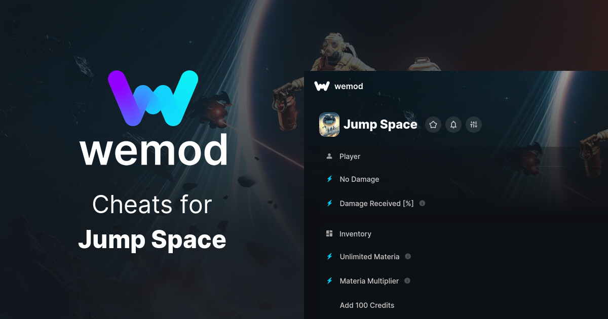 Jump Space Cheats & Trainers for PC | WeMod