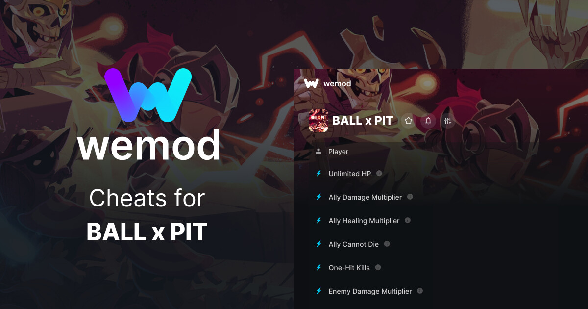 BALL x PIT Cheats & Trainers for PC | WeMod