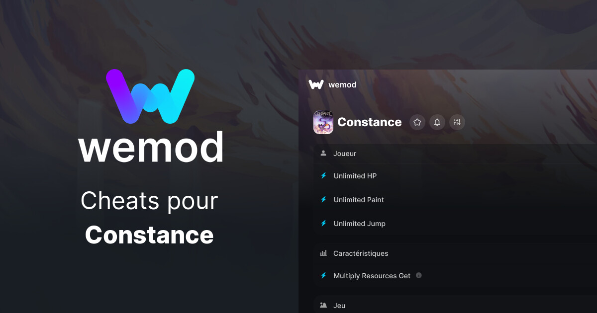 Succès Steam pour Constance – WeMod