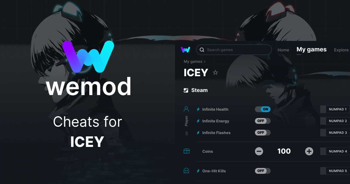 ICEY Cheats & Trainers for PC | WeMod