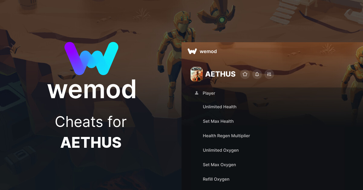 AETHUS Cheats & Trainers for PC | WeMod