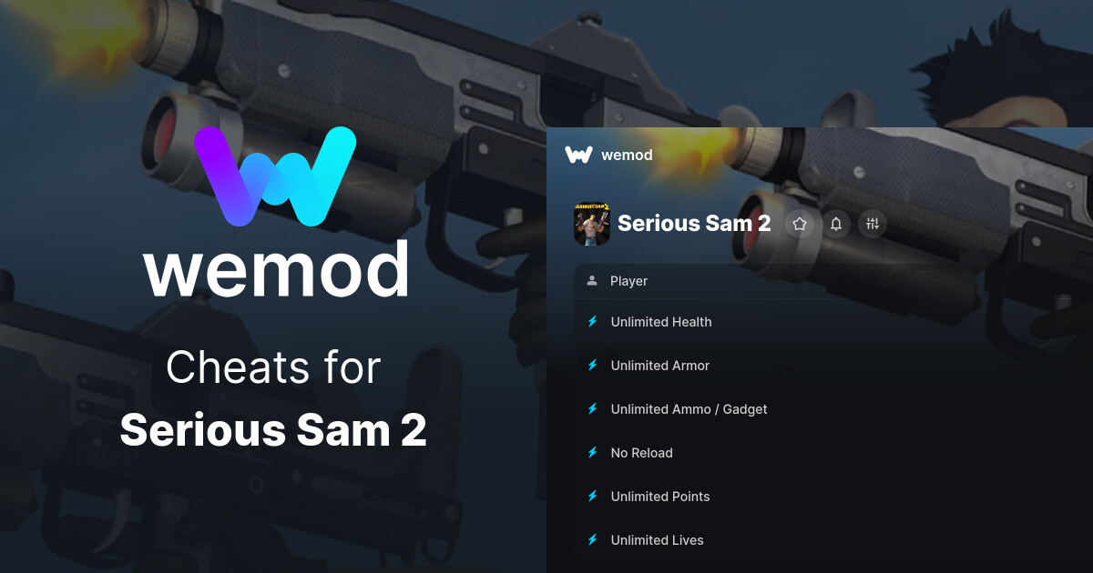 Serious Sam 2 Cheats & Trainers for PC | WeMod