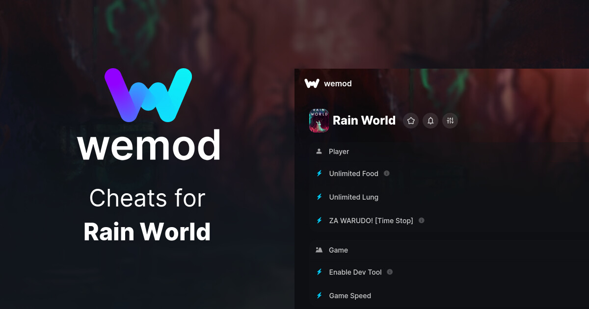 Rain World Cheats & Trainers for PC | WeMod