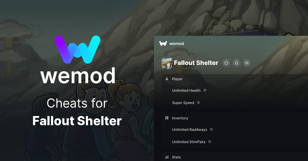 Fallout Shelter Cheats & Trainers for PC | WeMod