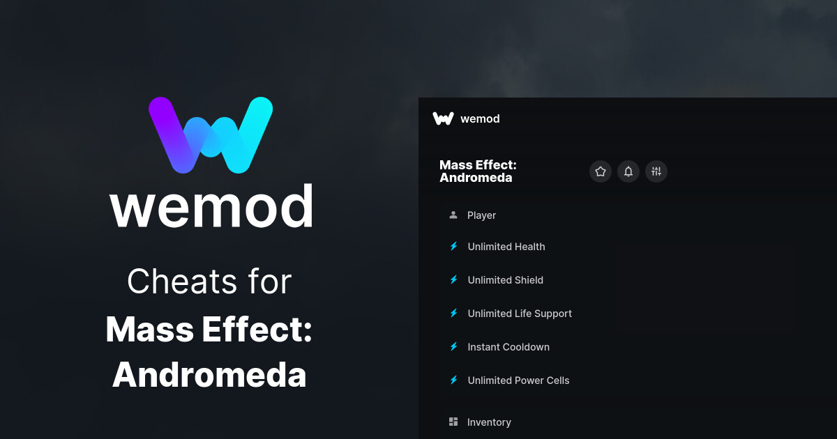Mass Effect: Andromeda Cheats & Trainers for PC | WeMod