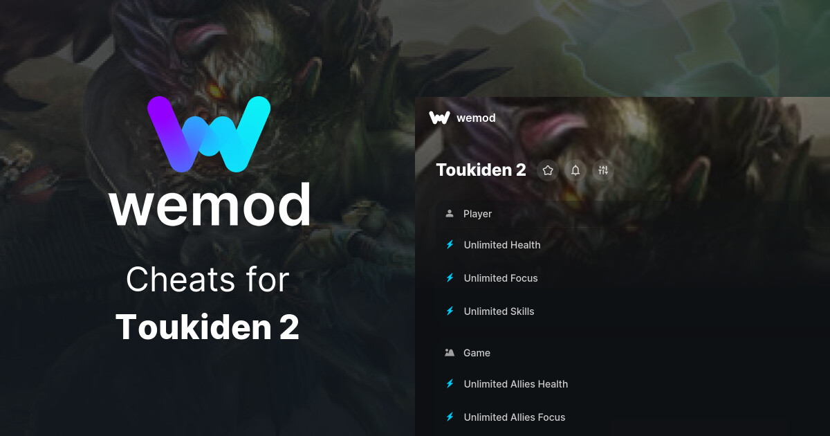 Toukiden 2 Cheats & Trainers for PC | WeMod