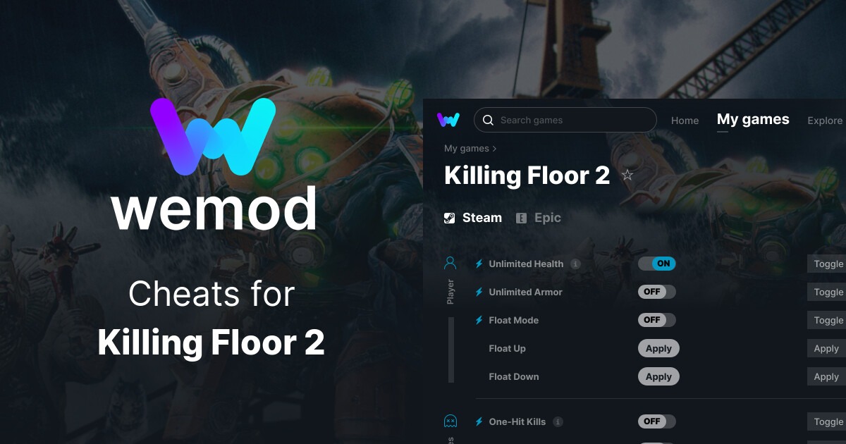 Killing Floor 2 Cheats and Trainers for PC - WeMod