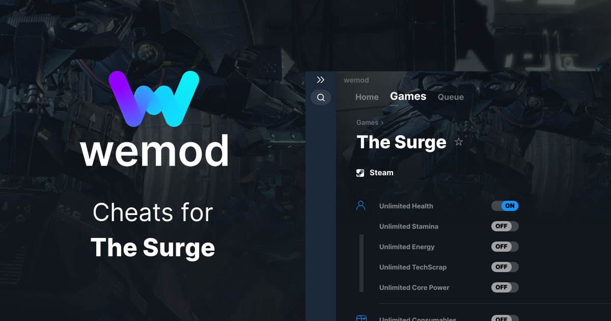 The Surge Cheats and Trainers for PC - WeMod