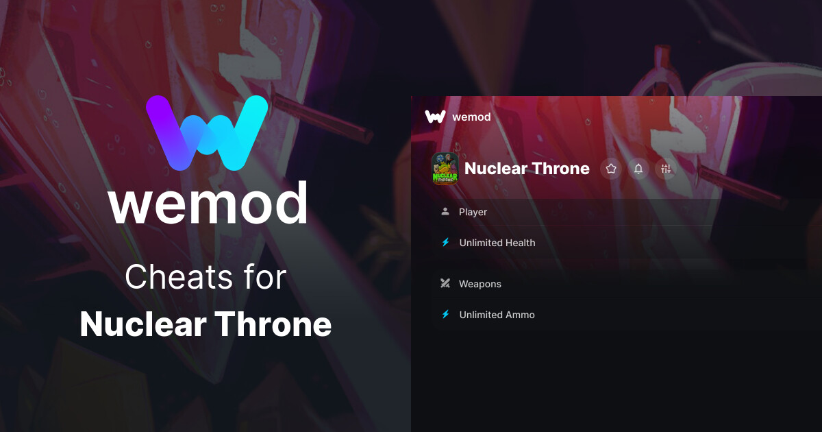 Nuclear Throne Cheats & Trainers for PC | WeMod