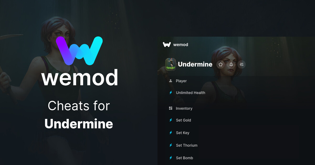 Undermine Cheats & Trainers for PC | WeMod