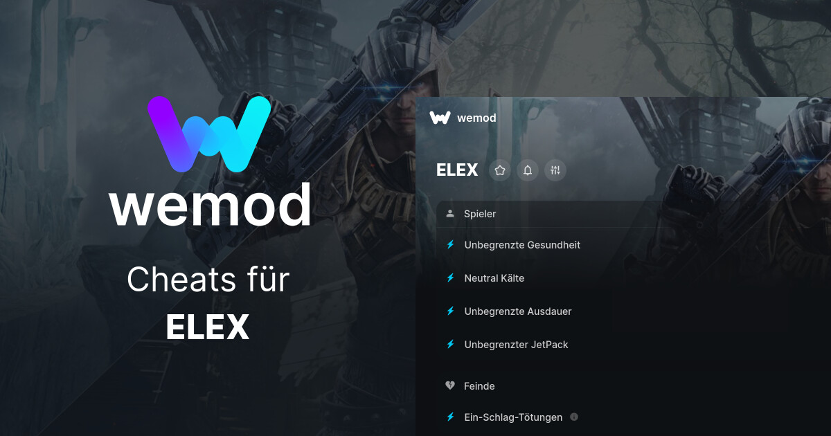 ELEX Cheats und Trainer für PC - WeMod