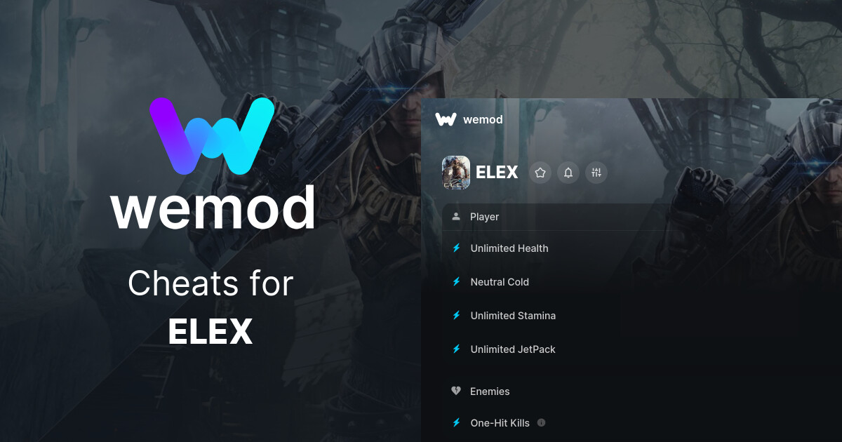 ELEX Cheats & Trainers for PC | WeMod