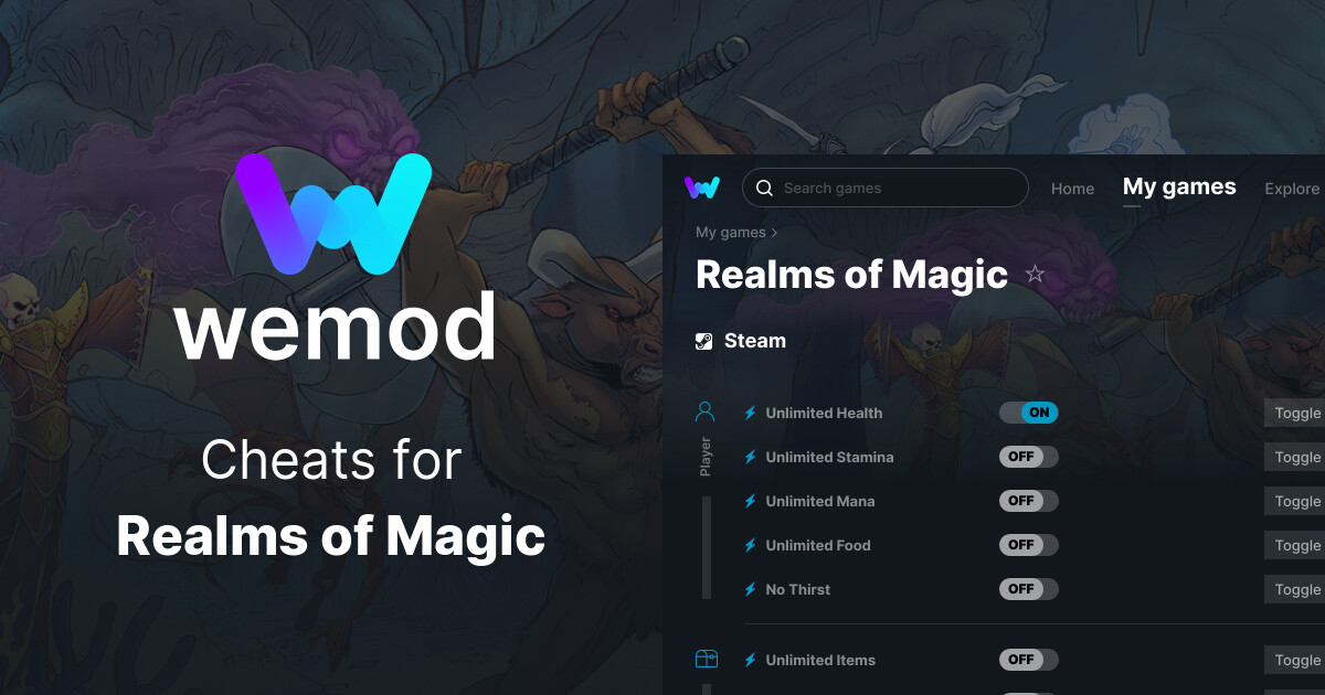 Realms of Magic Cheats & Trainers for PC | WeMod