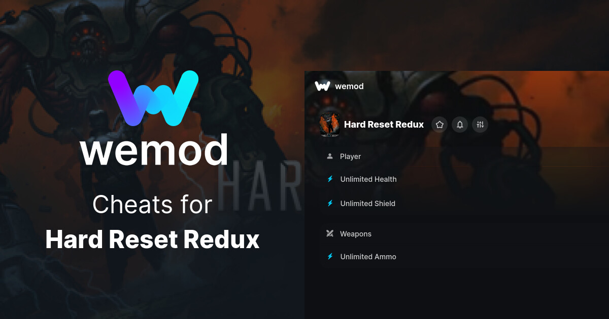 Hard Reset Redux Achievements for Steam | WeMod