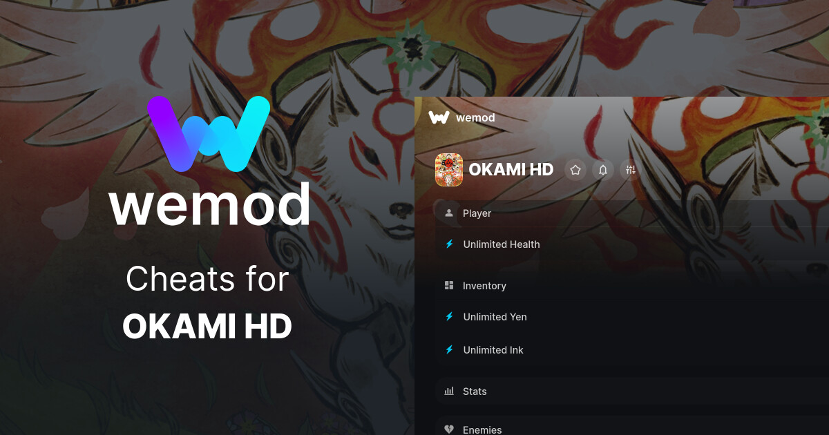 OKAMI HD Achievements for Steam | WeMod