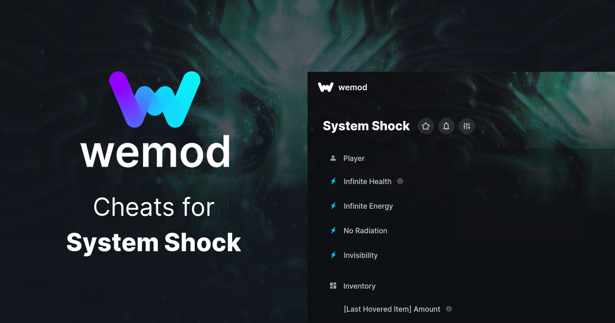 System Shock Cheats & Trainers for PC | WeMod