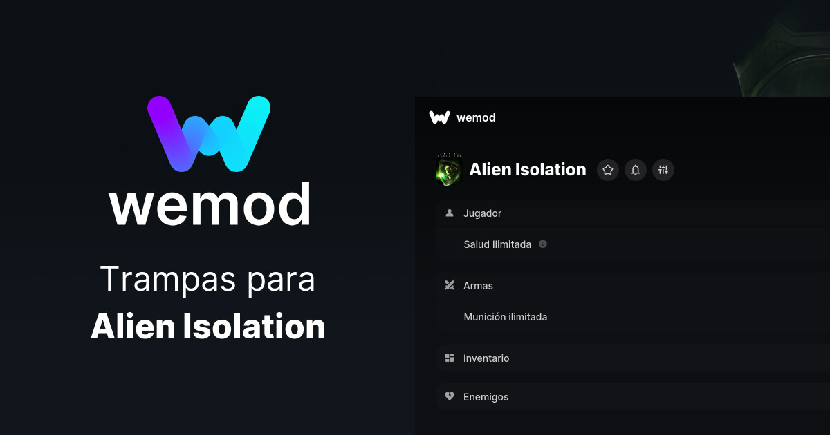 Trampas y trainers de Alien Isolation para PC - WeMod