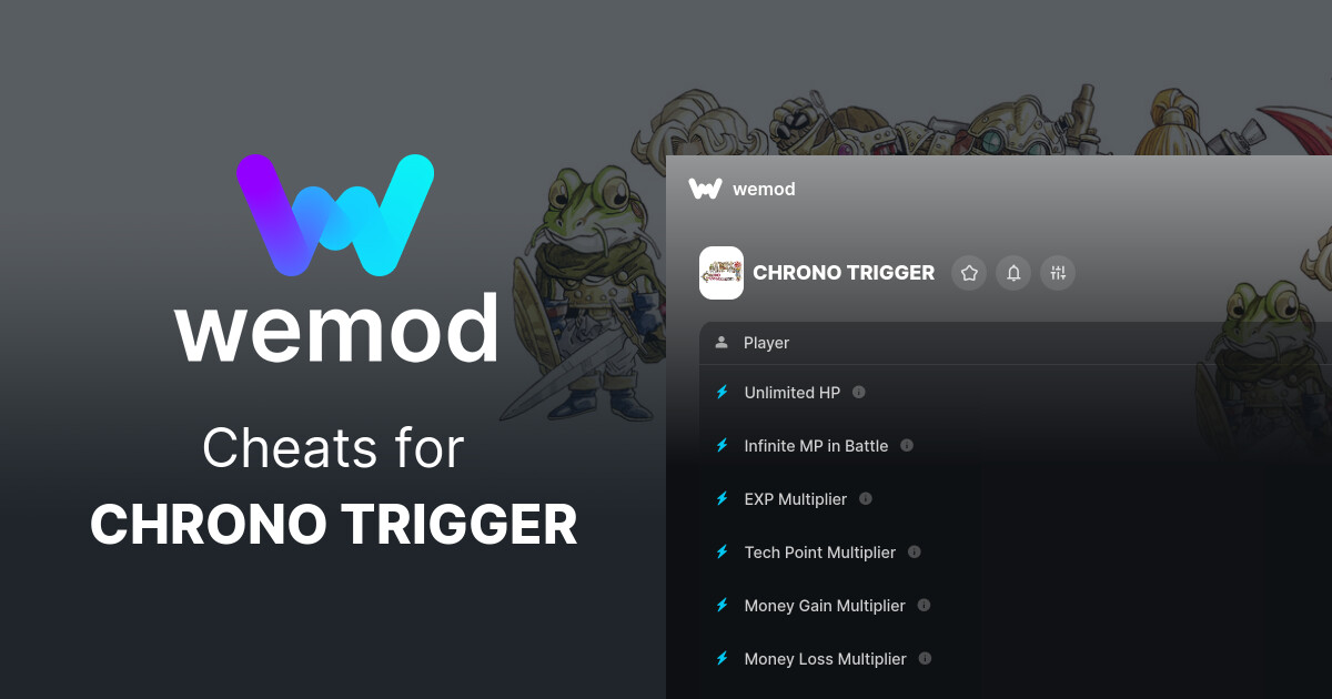 CHRONO TRIGGER Cheats & Trainers for PC | WeMod