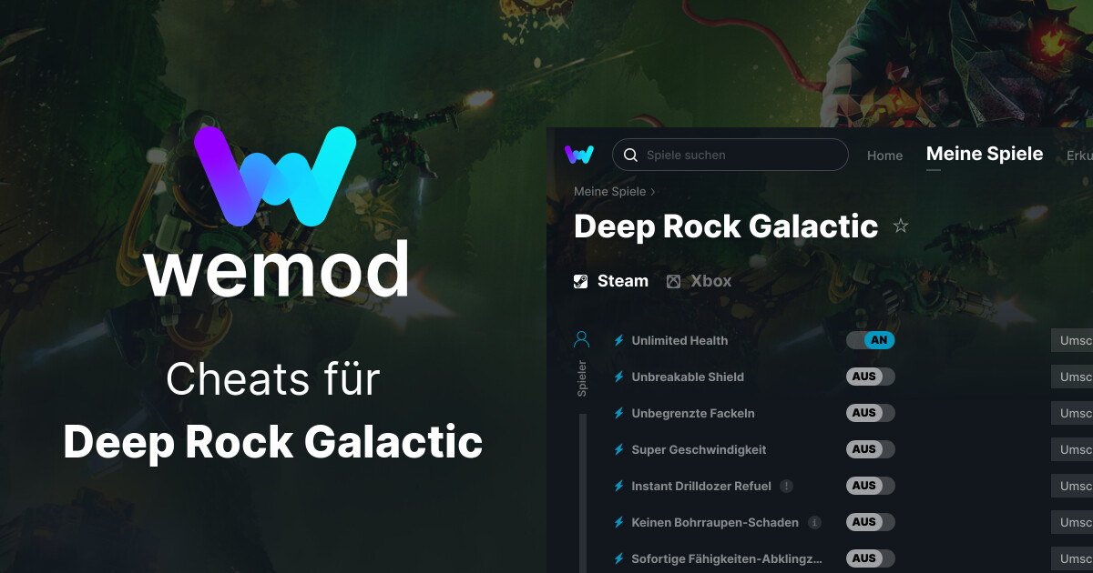 Deep Rock Galactic Cheats & Trainer für PC | WeMod