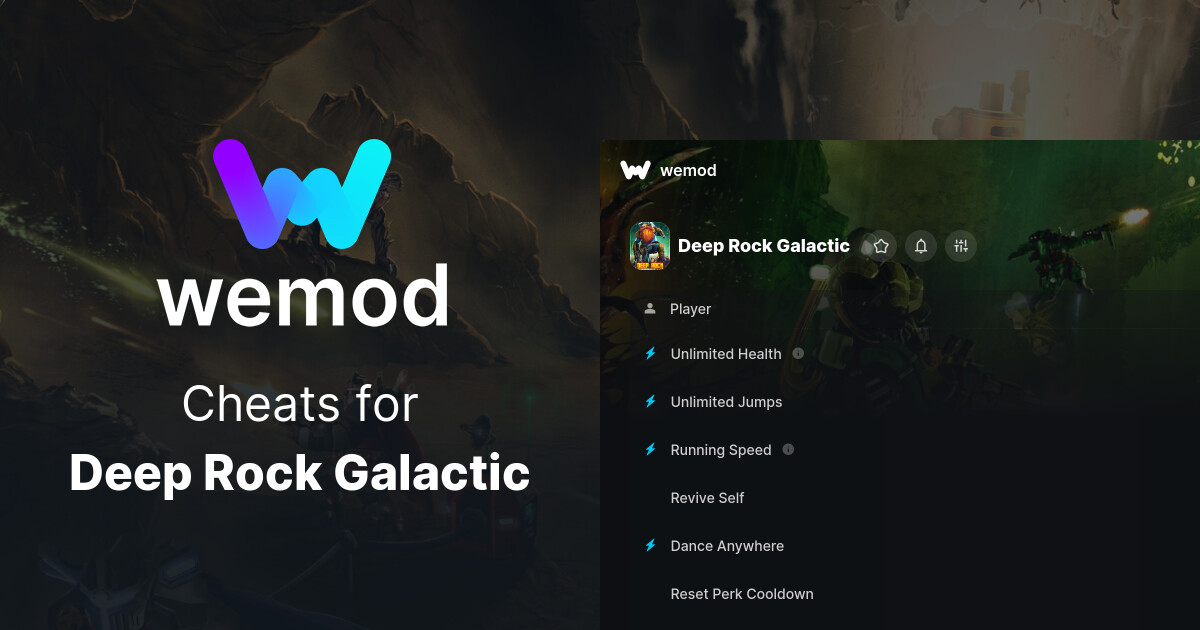 Deep Rock Galactic Cheats & Trainers for PC | WeMod