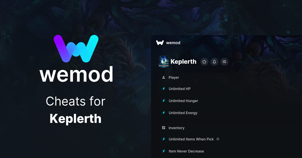 Keplerth Cheats & Trainers for PC | WeMod