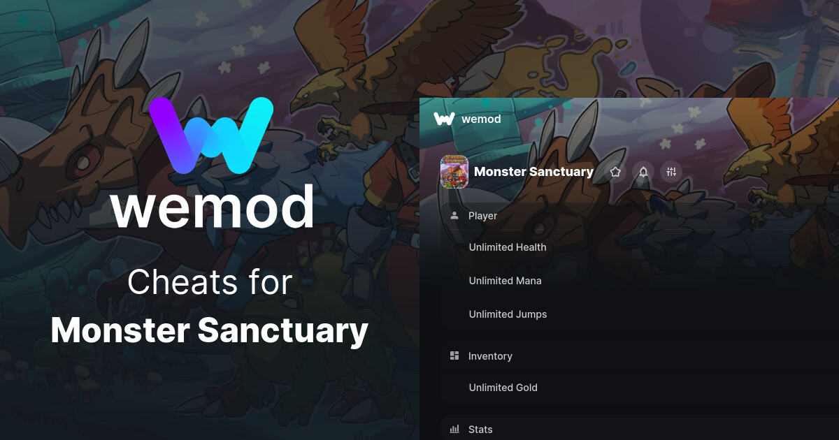 Monster Sanctuary Cheats & Trainers for PC | WeMod