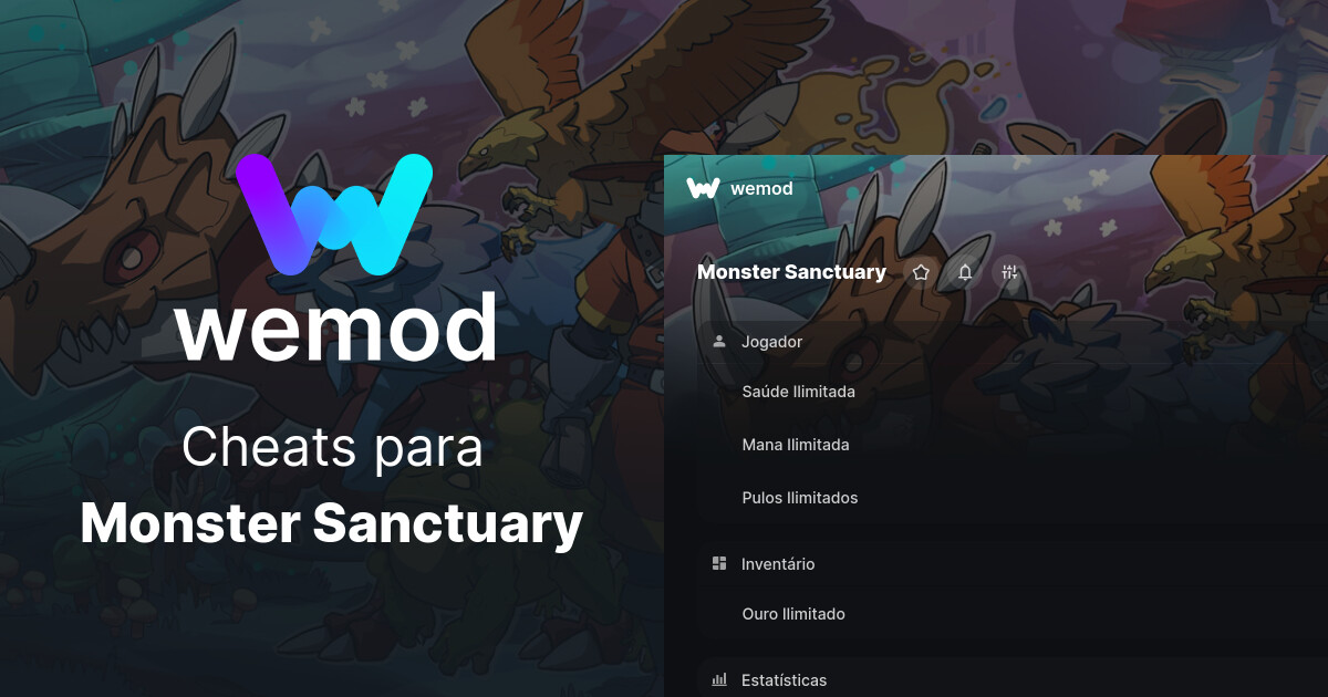 Trapaças e treinadores do Monster Sanctuary para PC | WeMod