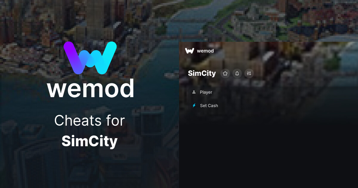 SimCity Cheats & Trainers for PC | WeMod