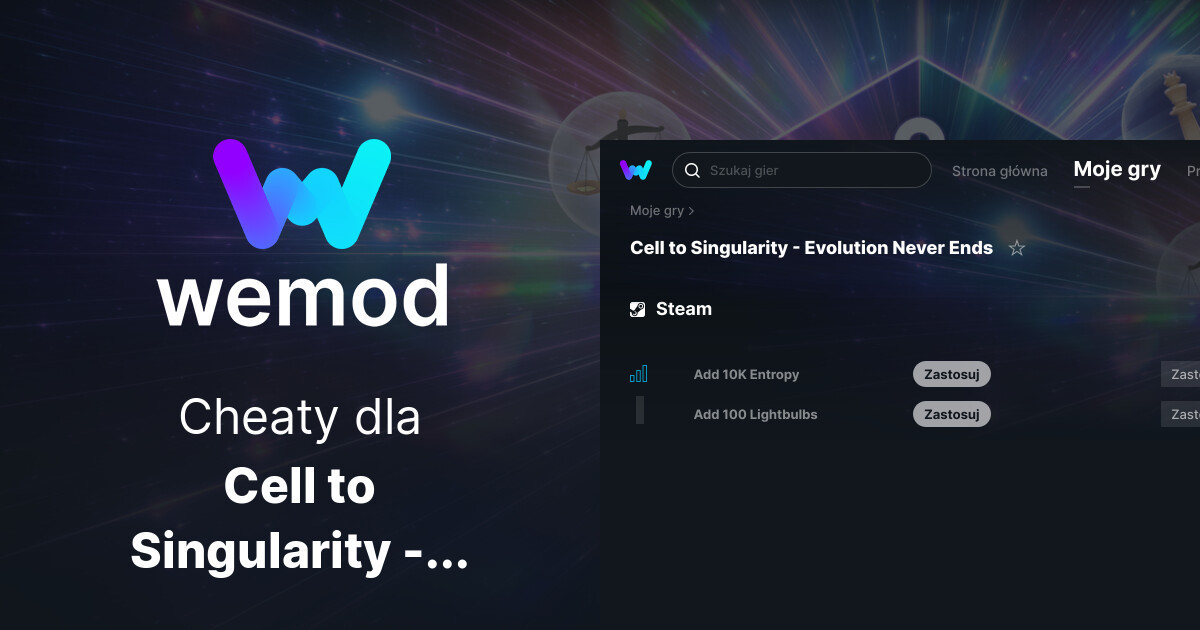 Cell to Singularity - Evolution Never Ends cheatów i trainerów dla PC - WeMod