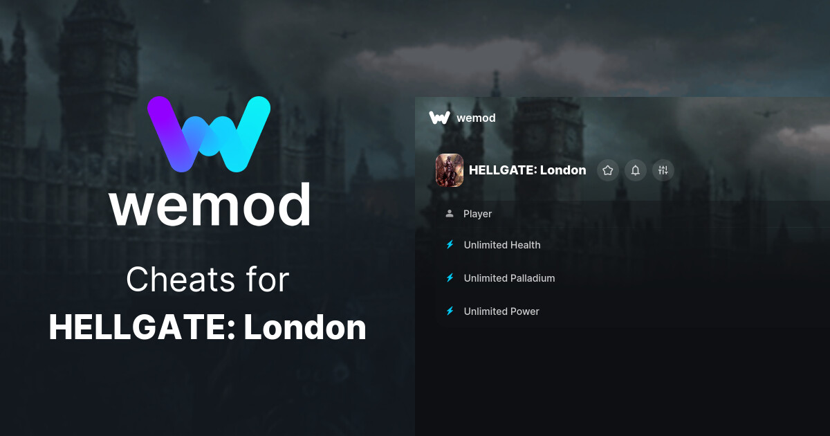 HELLGATE: London Cheats & Trainers for PC | WeMod