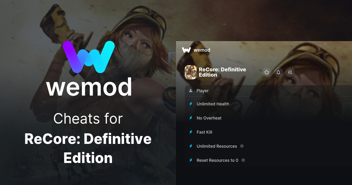 ReCore: Definitive Edition Cheats & Trainers for PC | WeMod