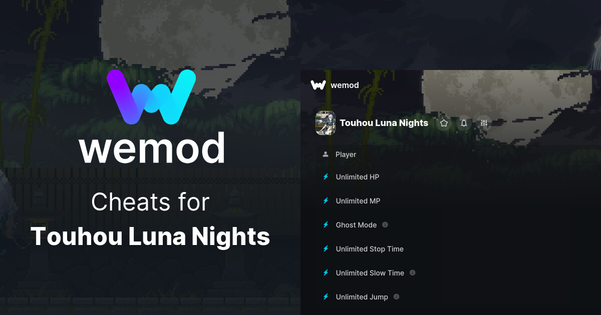 Touhou Luna Nights Cheats & Trainers for PC | WeMod