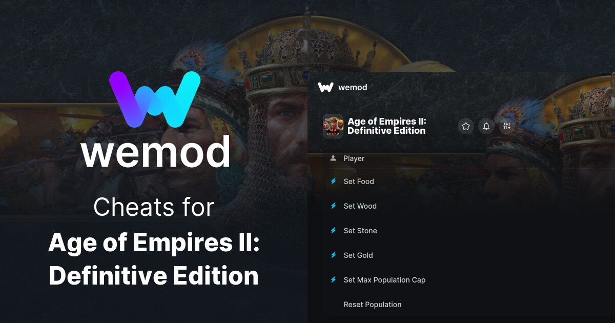 Age of Empires II: Definitive Edition Cheats & Trainers for PC | WeMod