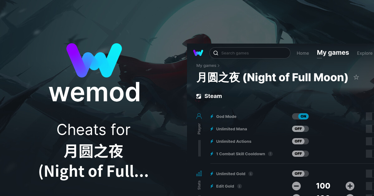 月圆之夜 (Night of Full Moon) Cheats & Trainers for PC | WeMod