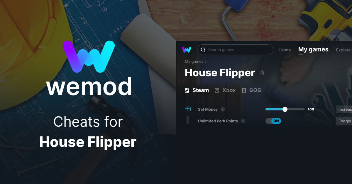 House Flipper Cheats & Trainers for PC | WeMod