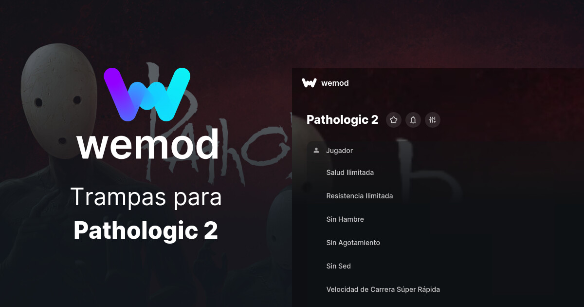 Trampas y trainers de Pathologic 2 para PC - WeMod