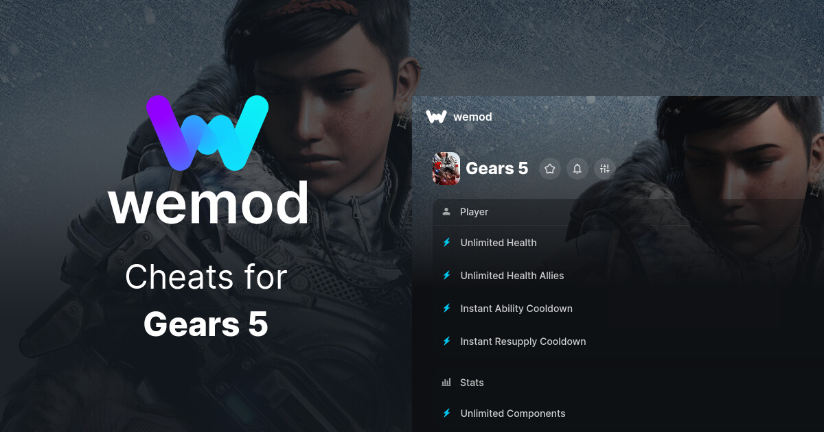 Gears 5 Cheats & Trainers for PC | WeMod
