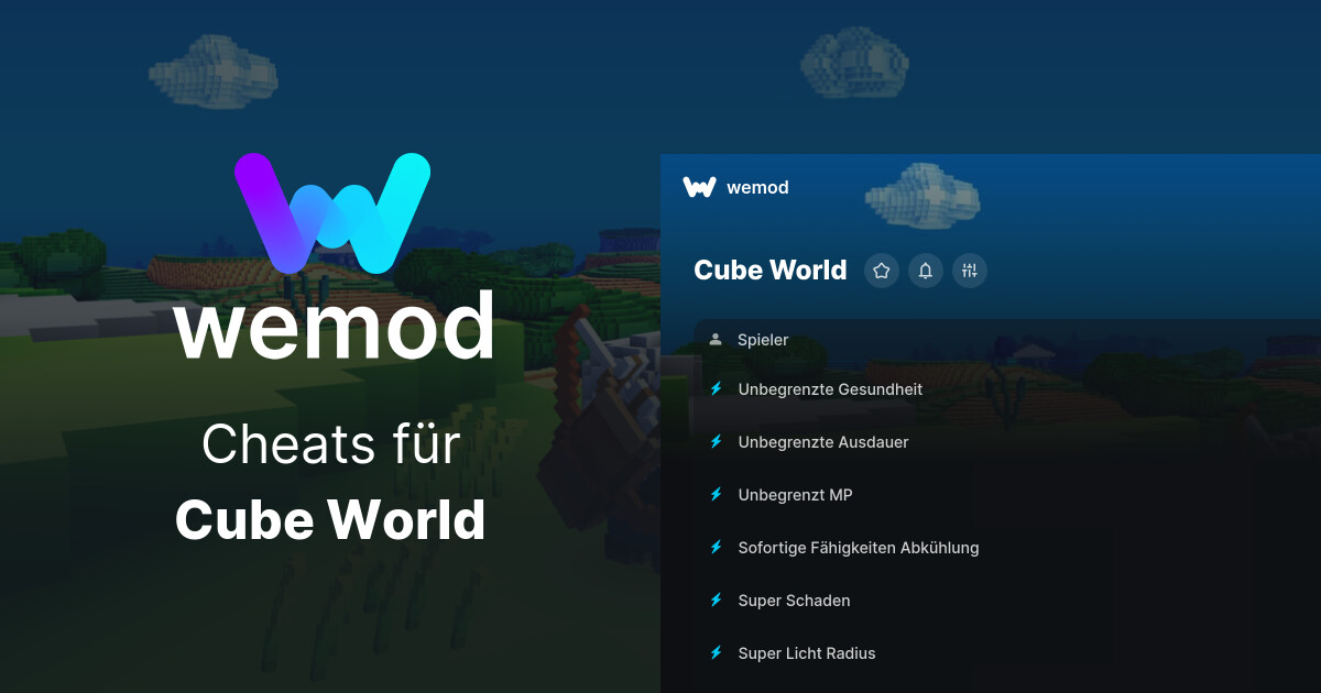 Cube World Cheats und Trainer für PC - WeMod